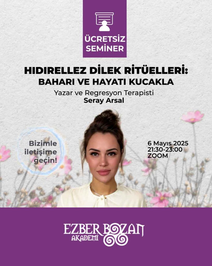 ÜCRETSİZ-Hıdırellez Dilek Ritüelleri: Baharı ve Hayatı Kucakla - Ezber ...